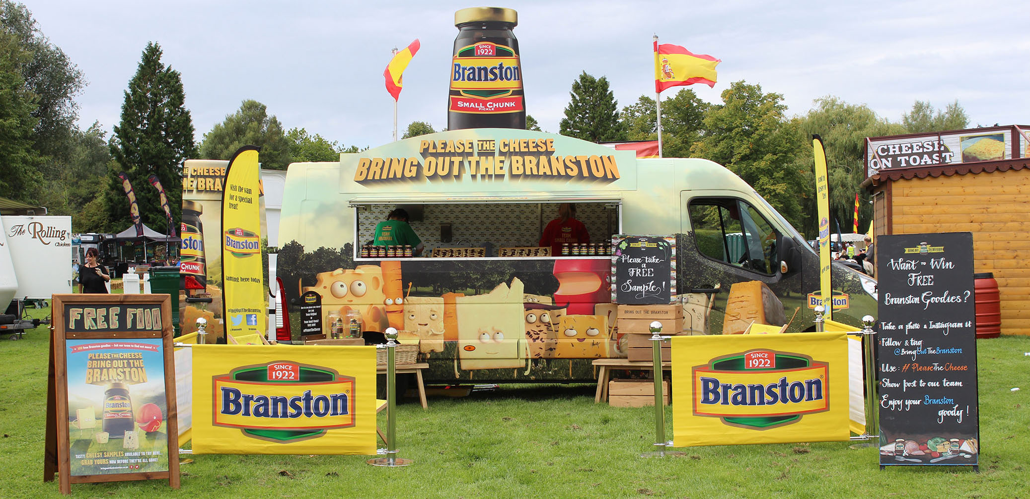 Branston launches #PleaseTheCheese festival sampling tour - IPM Bitesize