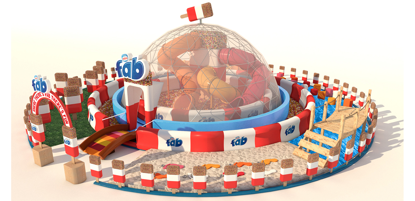 Nestlé launches Fab ice lolly summer roadshow at London South Bank ...