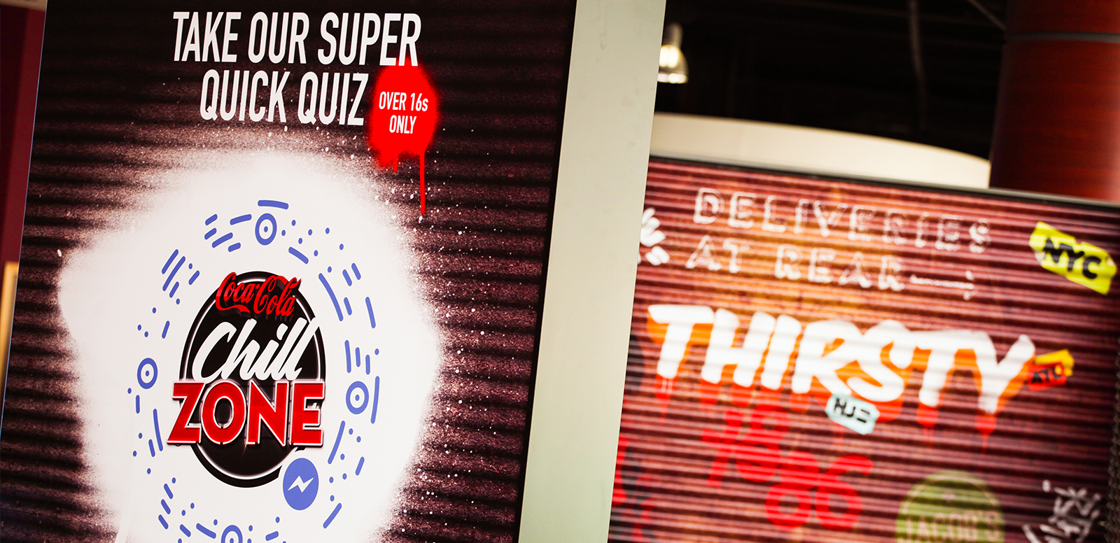 Coca-Cola 'Chill Zone' in Vue, Westfield - IPM Bitesize