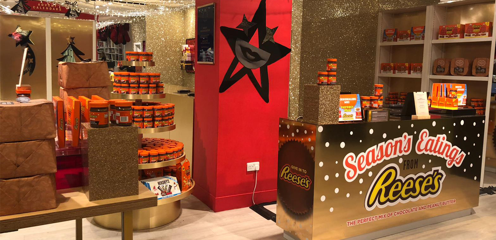 Reese's personalises products at Selfridges for Christmas - IPM Bitesize