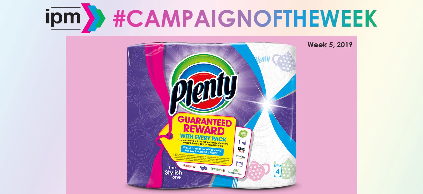 Plenty launches on-pack activation for guaranteed rewards - IPM Bitesize