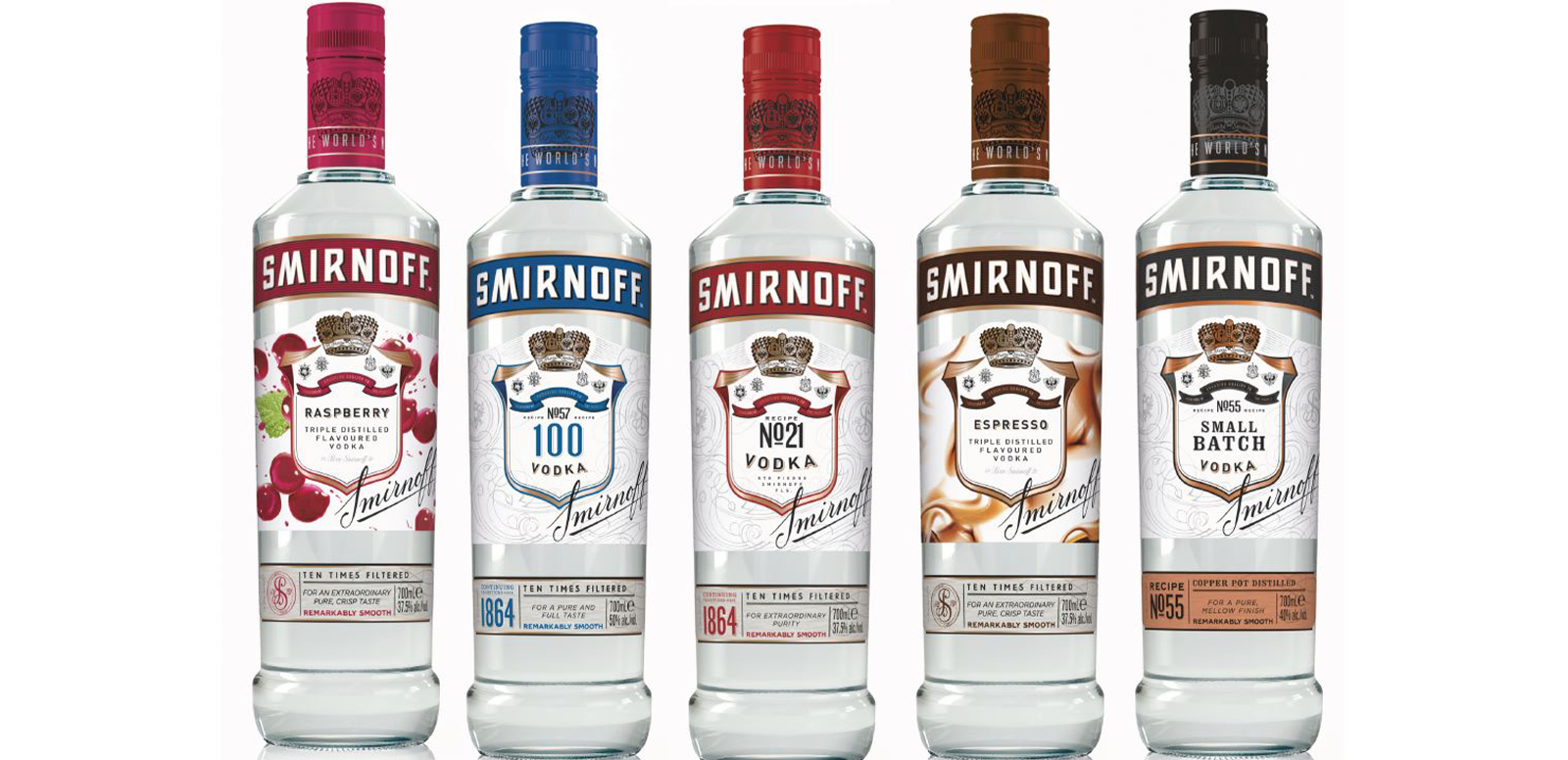 Smirnoff unveils bold new bottle design - IPM Bitesize Smirnoff unveils bold new bottle design - IPM Bitesize