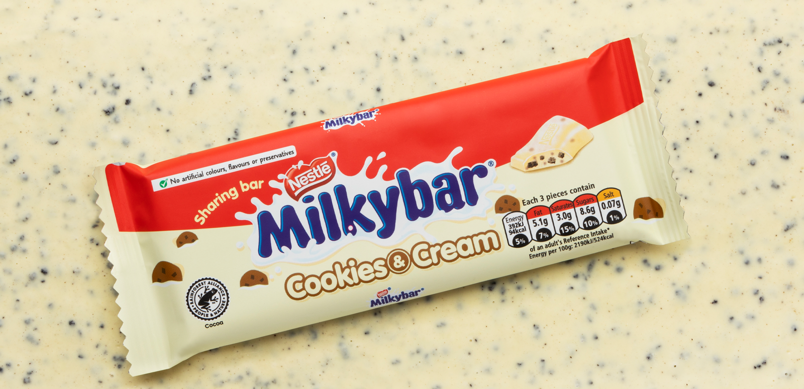 Milkybar launches new Cookies & Cream sharing block - IPM Bitesize