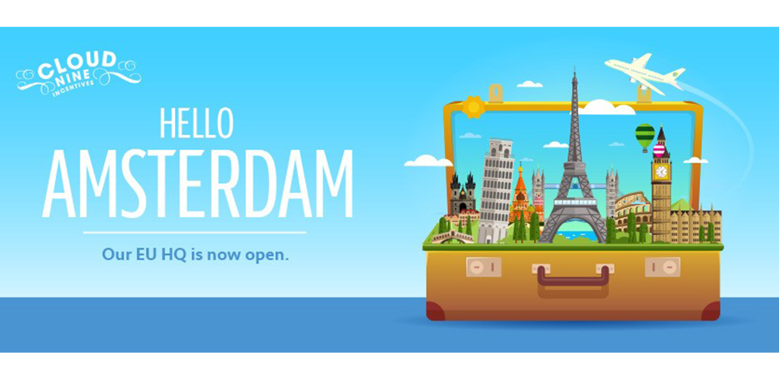 Cloud Nine Incentives Opens Amsterdam Location - IPM Bitesize